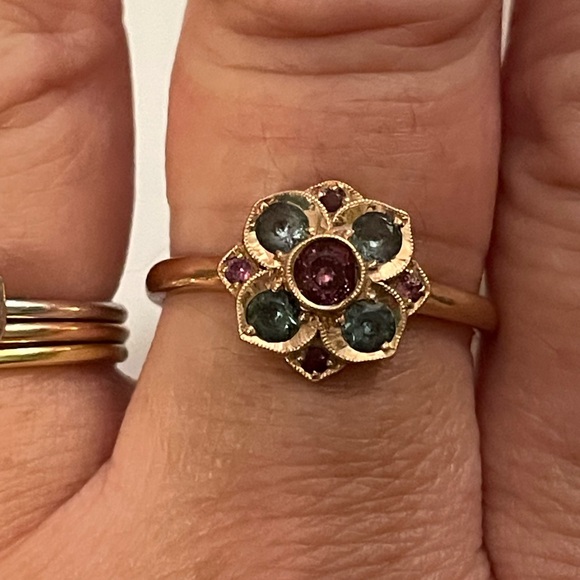 CRD | Jewelry | 4k Rose Gold Flower Ring | Poshmark